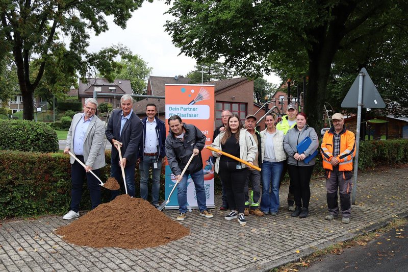 Spatenstich in Inden-Lamersdorf - DN-CONNECT